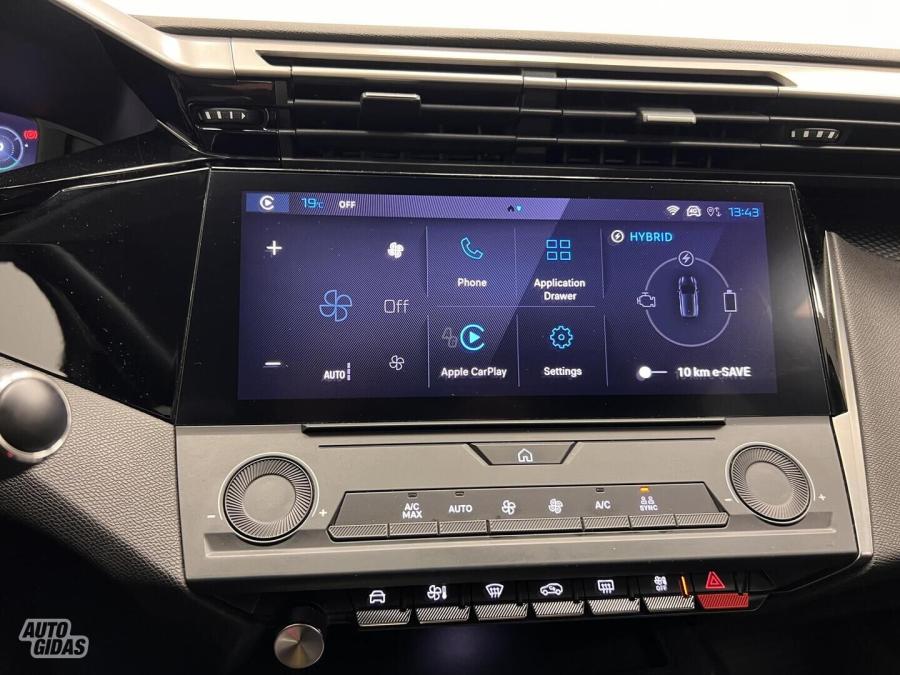 Pelēks Peugeot 308 2022 Viļņa, ar dzinēja tilpumu 1.60 L un nobraukumu 43 tūkst. km par 21500 €, foto 17 vietnē AUTOMOTO.COM.LV