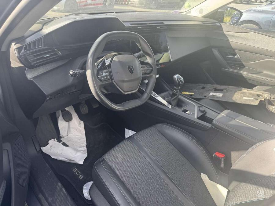 Pelēks Peugeot 308 2022 Tauragė, ar dzinēja tilpumu 1.20 L un nobraukumu 138 tūkst. km par 6900 €, foto 6 vietnē AUTOMOTO.COM.LV