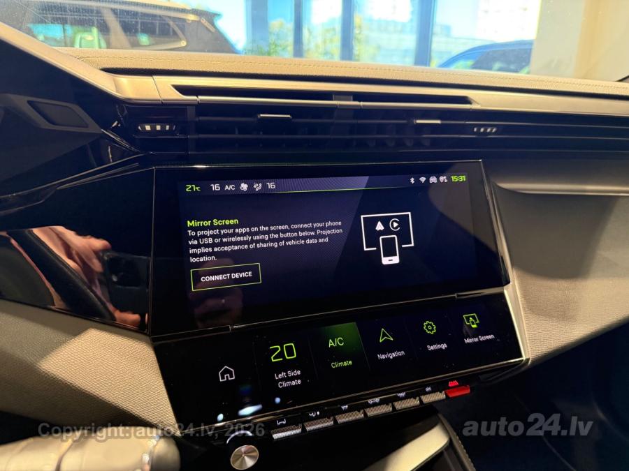 Pelēks Peugeot 308 2022 Tallina, ar dzinēja tilpumu 1.50 L un nobraukumu 70 tūkst. km par 20990 €, foto 13 vietnē AUTOMOTO.COM.LV