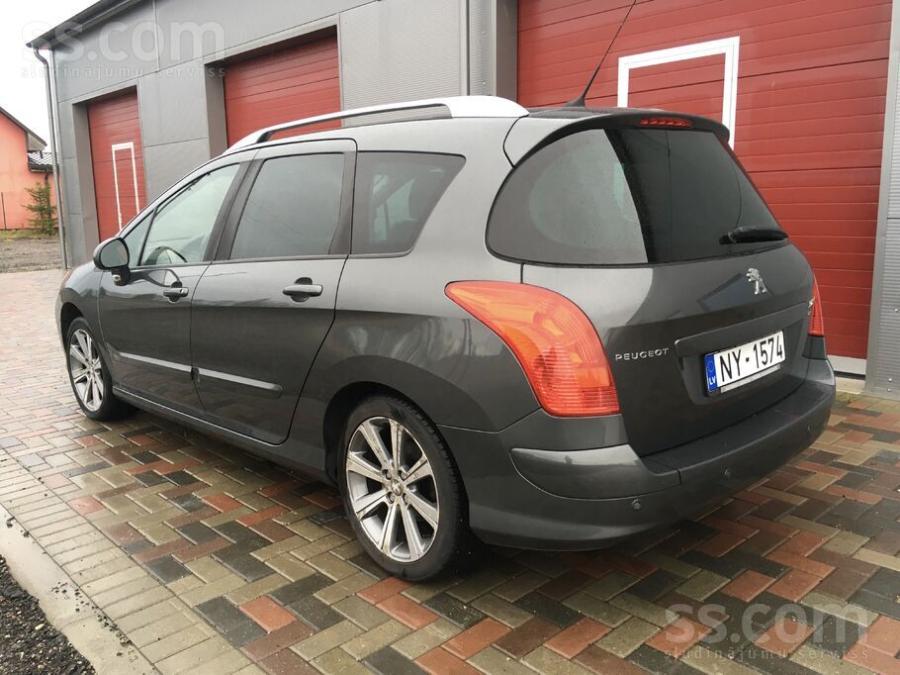 Pelēks Peugeot 308 2013 Talsi, ar dzinēja tilpumu 1.60 L un nobraukumu 231 tūkst. km par 3999 €, foto 5 vietnē AUTOMOTO.COM.LV