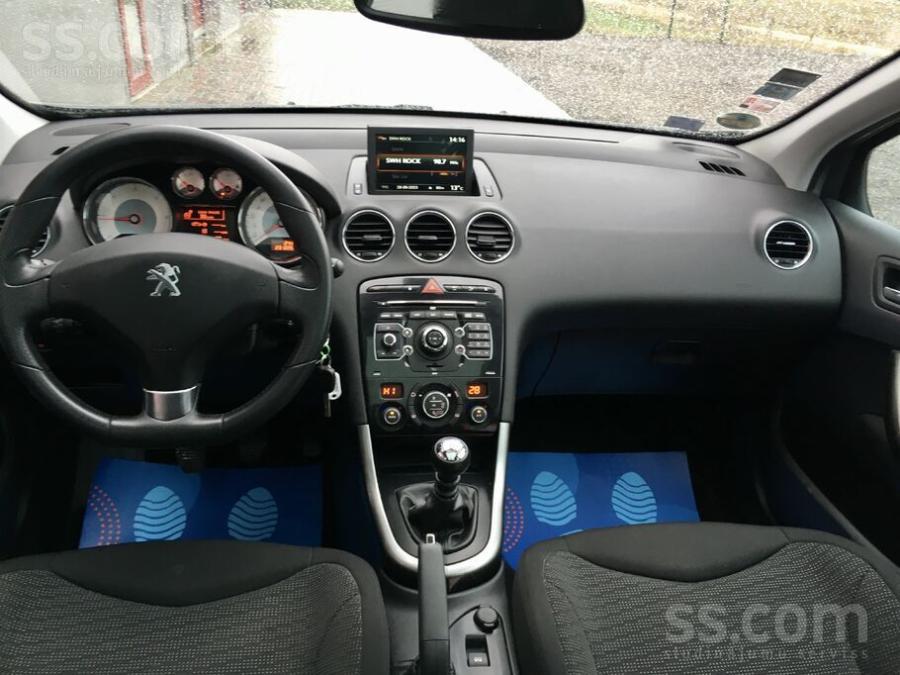 Pelēks Peugeot 308 2013 Talsi, ar dzinēja tilpumu 1.60 L un nobraukumu 231 tūkst. km par 3999 €, foto 18 vietnē AUTOMOTO.COM.LV