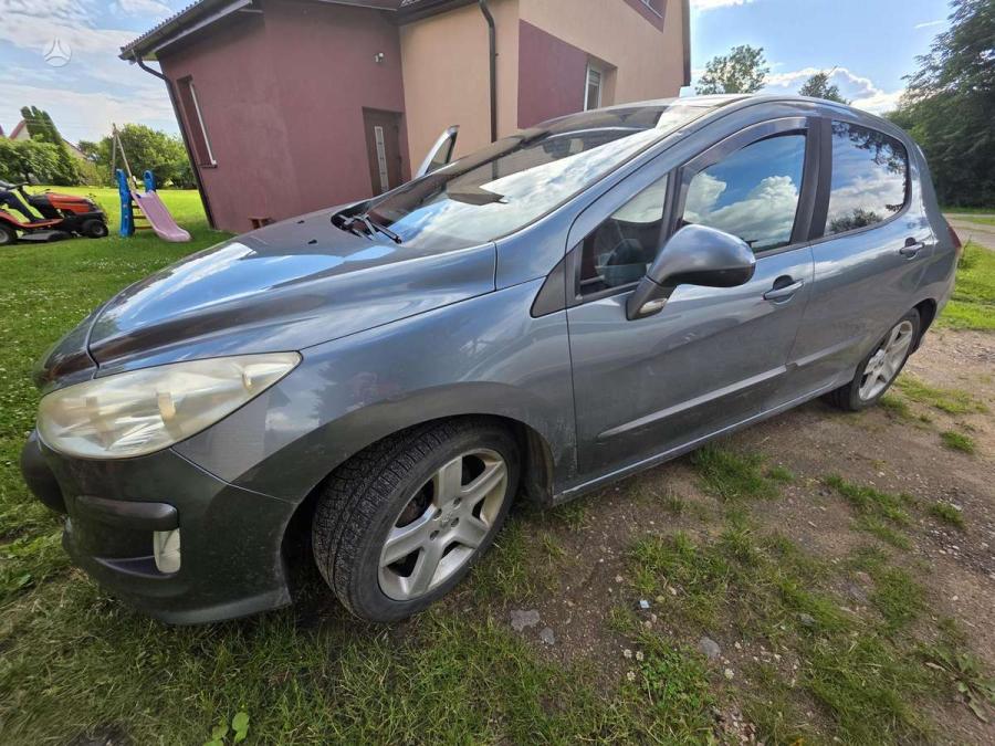 Серый Пежо 308 2008 в Утена, объемом двигателя 2.00 л и пробегом 340 тыс. км за 1000 €, фото 3 на AUTOMOTO.COM.LV
