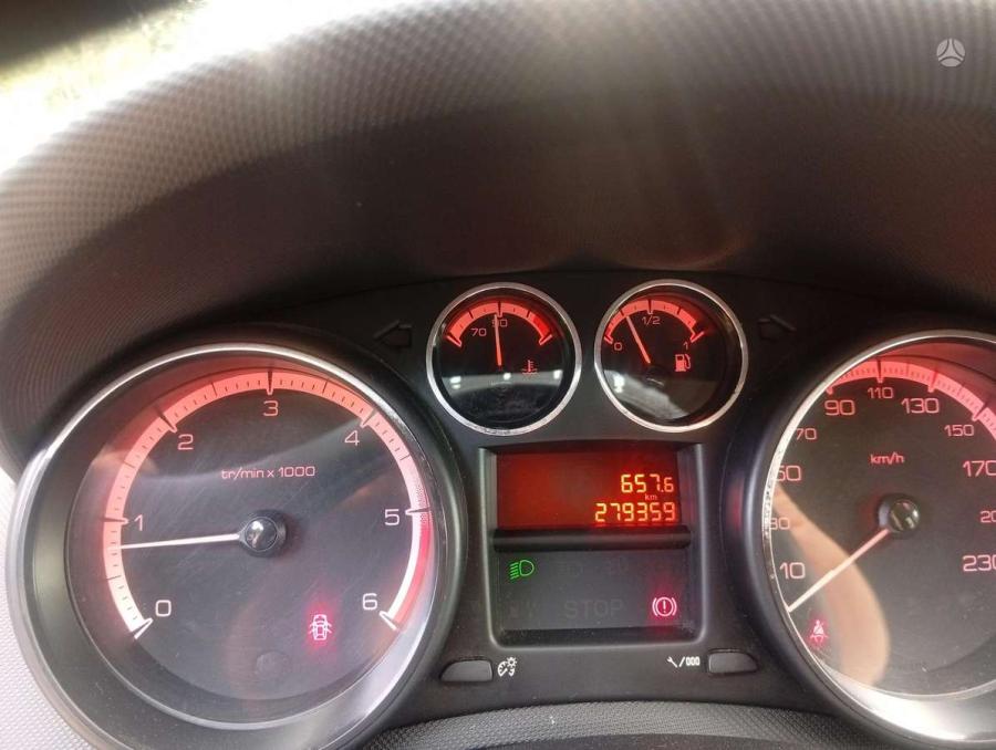 Pelēks Peugeot 308 2010 Ariogala, ar dzinēja tilpumu 1.60 L un nobraukumu 280 tūkst. km par 1699 €, foto 11 vietnē AUTOMOTO.COM.LV