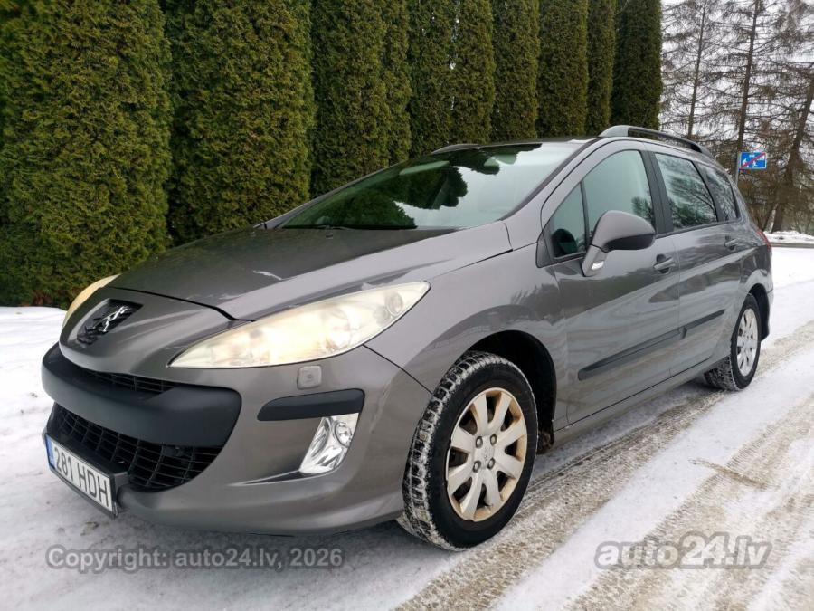 Grey Peugeot 308 2008 in Tartu, with an engine capacity of 1.60 L and mileage of 390 thousand km for 1390 €, photo 2 on AUTOMOTO.COM.LV