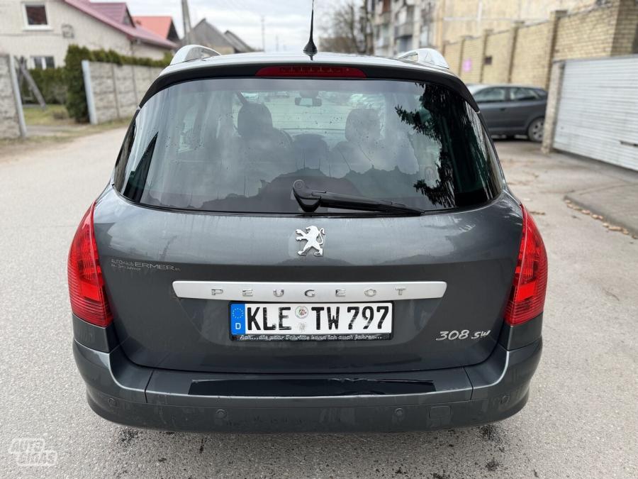 Pelēks Peugeot 308 2008 Kauņa, ar dzinēja tilpumu 1.60 L un nobraukumu 266 tūkst. km par 2150 €, foto 10 vietnē AUTOMOTO.COM.LV