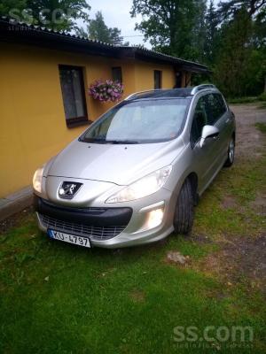 Grey Peugeot 308 2008 in Riga, with an engine capacity of 1.60 L and mileage of 324 thousand km for 2250 €, photo  on AUTOMOTO.COM.LV