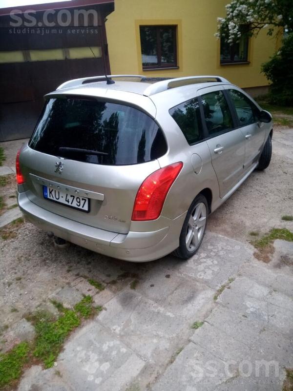 Pelēks Peugeot 308 2008 Rīga, ar dzinēja tilpumu 1.60 L un nobraukumu 324 tūkst. km par 2250 €, foto 5 vietnē AUTOMOTO.COM.LV