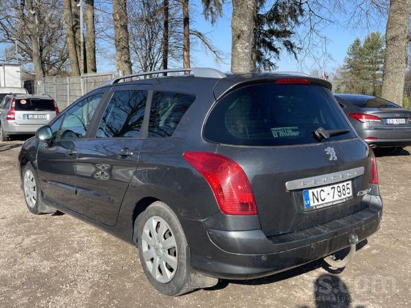 Grey Peugeot 308 2008 in Riga, with an engine capacity of 1.60 L and mileage of 260 thousand km for 1990 €, photo 3 on AUTOMOTO.COM.LV