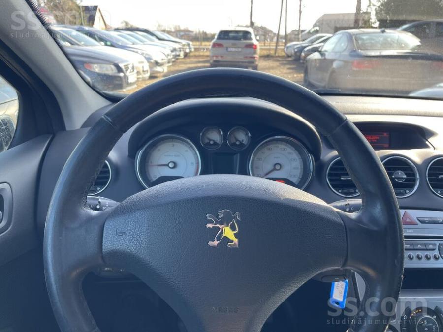 Grey Peugeot 308 2008 in Riga, with an engine capacity of 1.60 L and mileage of 260 thousand km for 1990 €, photo 25 on AUTOMOTO.COM.LV