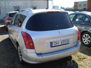 Серый Пежо 308 2008 в Даугавпилс, объемом двигателя 2.00 л и пробегом 304 тыс. км за 1550 €, фото 5 на AUTOMOTO.COM.LV