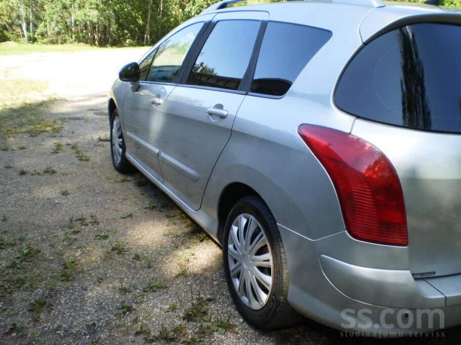 Серый Пежо 308 2008 в Даугавпилс, объемом двигателя 2.00 л и пробегом 304 тыс. км за 1950 €, фото 4 на AUTOMOTO.COM.LV