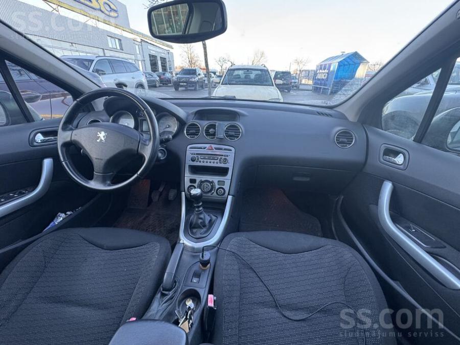 Серый Пежо 308 2008 в Рига, объемом двигателя 1.60 л и пробегом 260 тыс. км за 1200 €, фото 6 на AUTOMOTO.COM.LV