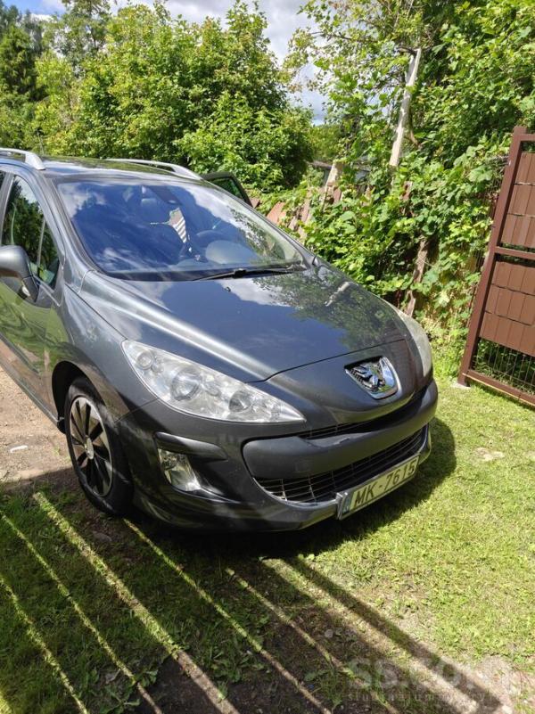 Grey Peugeot 308 2008 in Riga, with an engine capacity of 2.00 L and mileage of 280 thousand km for 1600 €, photo 10 on AUTOMOTO.COM.LV