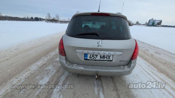 Grey Peugeot 308 2009 in Mustvee, with an engine capacity of 2.00 L and mileage of 0 thousand km for 550 €, photo 4 on AUTOMOTO.COM.LV