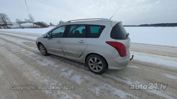Grey Peugeot 308 2009 in Mustvee, with an engine capacity of 2.00 L and mileage of 0 thousand km for 550 €, photo 8 on AUTOMOTO.COM.LV