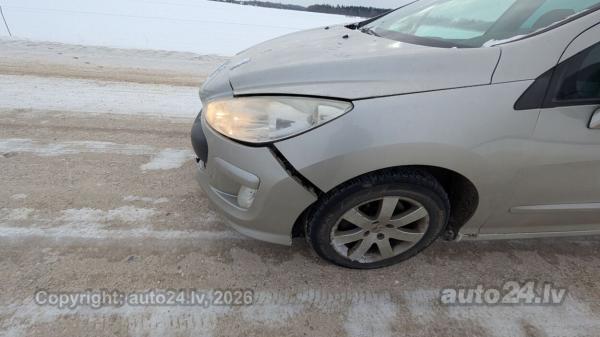 Grey Peugeot 308 2009 in Mustvee, with an engine capacity of 2.00 L and mileage of 0 thousand km for 550 €, photo 9 on AUTOMOTO.COM.LV