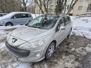 Grey Peugeot 308 2009 in Vilnius, with an engine capacity of 1.60 L and mileage of 186 thousand km for 1200 €, photo  on AUTOMOTO.COM.LV