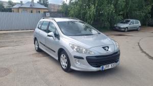 Серый Пежо 308 2009 в Каунас, объемом двигателя 1.60 л и пробегом 318 тыс. км за 1699 €, фото 3 на AUTOMOTO.COM.LV