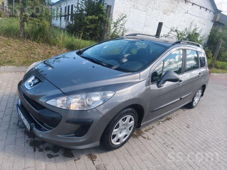 Серый Пежо 308 2009 в Резекне, объемом двигателя 1.60 л и пробегом 230 тыс. км за 2080 €, фото 4 на AUTOMOTO.COM.LV