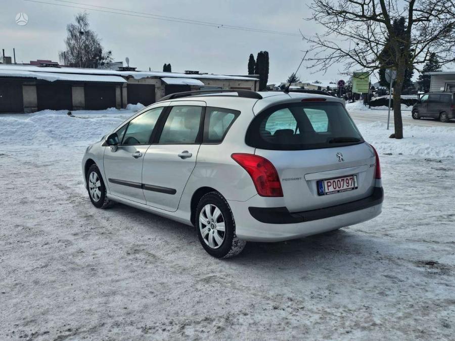 Pelēks Peugeot 308 2011 Kauņa, ar dzinēja tilpumu 1.56 L un nobraukumu 261 tūkst. km par 2495 €, foto 4 vietnē AUTOMOTO.COM.LV