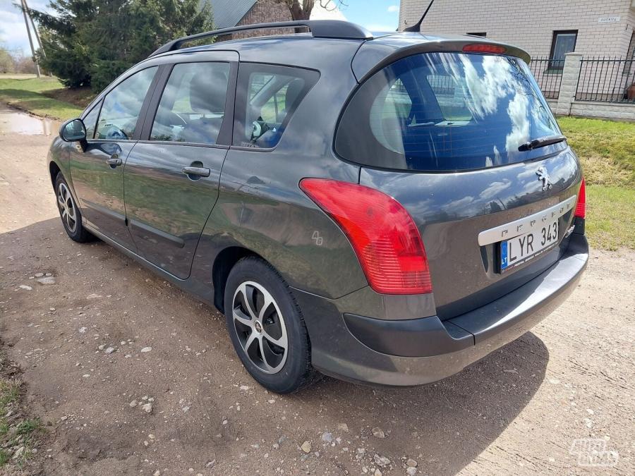 Pelēks Peugeot 308 2011 Vilkaviškis, ar dzinēja tilpumu 1.60 L un nobraukumu 210 tūkst. km par 2550 €, foto 4 vietnē AUTOMOTO.COM.LV