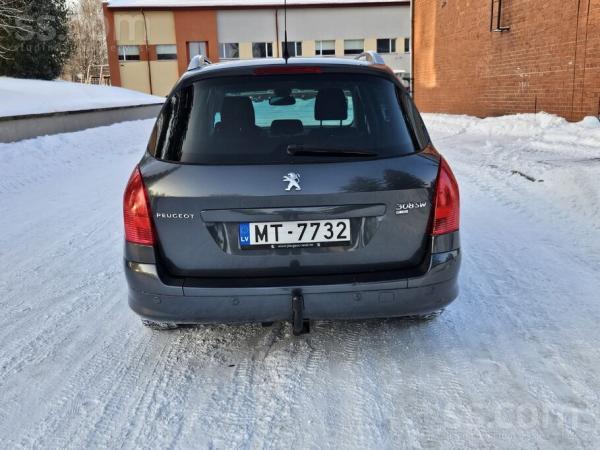 Grey Peugeot 308 2012 in Jekabpils, with an engine capacity of 1.60 L and mileage of 291 thousand km for 2490 €, photo 7 on AUTOMOTO.COM.LV
