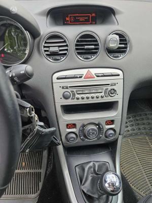 Grey Peugeot 308 2012 in Utena, with an engine capacity of 1.56 L and mileage of 165 thousand km for 2299 €, photo 6 on AUTOMOTO.COM.LV