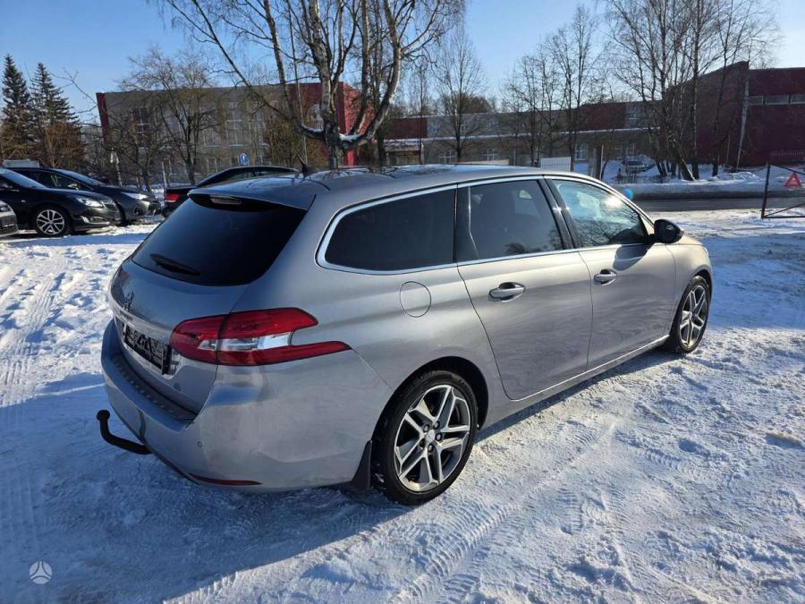 Pelēks Peugeot 308 2014 Telšiai, ar dzinēja tilpumu 1.56 L un nobraukumu 250 tūkst. km par 5200 €, foto 9 vietnē AUTOMOTO.COM.LV