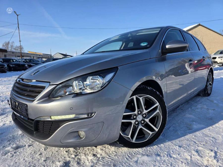 Pelēks Peugeot 308 2014 Telšiai, ar dzinēja tilpumu 1.56 L un nobraukumu 250 tūkst. km par 5200 €, foto 14 vietnē AUTOMOTO.COM.LV