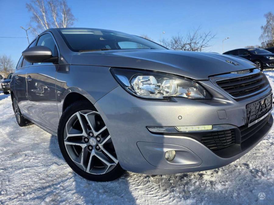 Pelēks Peugeot 308 2014 Telšiai, ar dzinēja tilpumu 1.56 L un nobraukumu 250 tūkst. km par 5200 €, foto 16 vietnē AUTOMOTO.COM.LV