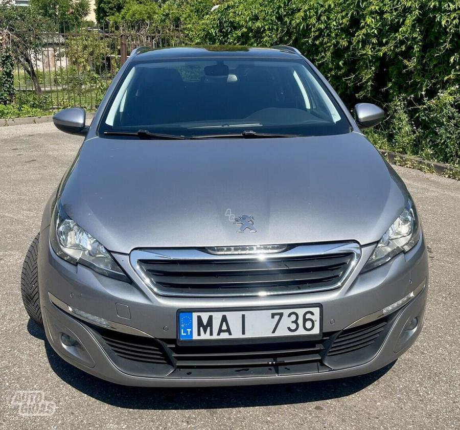 Pelēks Peugeot 308 2014 Kauņa, ar dzinēja tilpumu 1.60 L un nobraukumu 334 tūkst. km par 4250 €, foto 4 vietnē AUTOMOTO.COM.LV