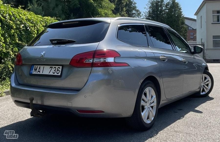 Pelēks Peugeot 308 2014 Kauņa, ar dzinēja tilpumu 1.60 L un nobraukumu 334 tūkst. km par 4250 €, foto 5 vietnē AUTOMOTO.COM.LV