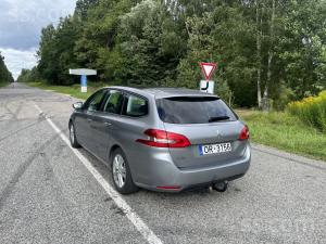 Pelēks Peugeot 308 2014 Rīga, ar dzinēja tilpumu 1.20 L un nobraukumu 161 tūkst. km par 4400 €, foto 7 vietnē AUTOMOTO.COM.LV