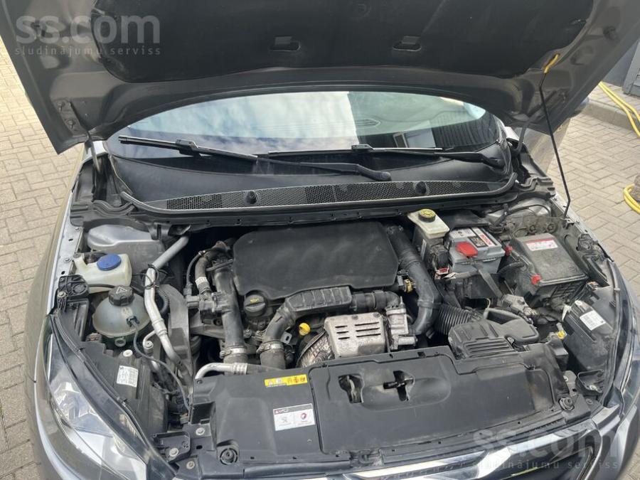 Pelēks Peugeot 308 2014 Rīga, ar dzinēja tilpumu 1.20 L un nobraukumu 161 tūkst. km par 4400 €, foto 10 vietnē AUTOMOTO.COM.LV