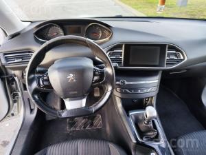 Grey Peugeot 308 2014 in Riga, with an engine capacity of 1.60 L and mileage of 219 thousand km for 4150 €, photo 9 on AUTOMOTO.COM.LV