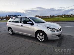 Grey Peugeot 308 2014 in Riga, with an engine capacity of 1.60 L and mileage of 216 thousand km for 5150 €, photo  on AUTOMOTO.COM.LV