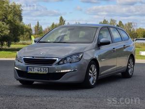Grey Peugeot 308 2015 in Liepaja, with an engine capacity of 1.60 L and mileage of 225 thousand km for 4890 €, photo 2 on AUTOMOTO.COM.LV