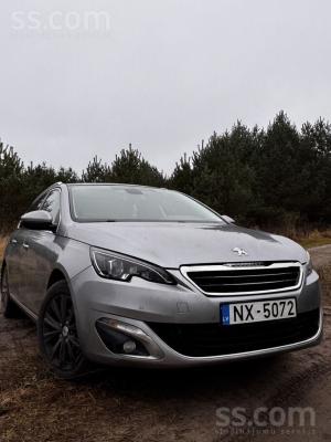 Grey Peugeot 308 2015 in Riga, with an engine capacity of 1.20 L and mileage of 164 thousand km for 5000 €, photo 2 on AUTOMOTO.COM.LV