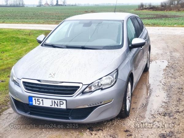 Pelēks Peugeot 308 2015 Tallina, ar dzinēja tilpumu 1.60 L un nobraukumu 257 tūkst. km par 4500 €, foto 3 vietnē AUTOMOTO.COM.LV