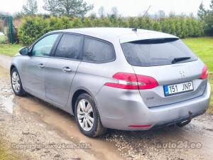 Grey Peugeot 308 2015 in Tallinn, with an engine capacity of 1.60 L and mileage of 257 thousand km for 4500 €, photo 4 on AUTOMOTO.COM.LV