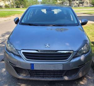 Pelēks Peugeot 308 2015 Kauņa, ar dzinēja tilpumu 1.56 L un nobraukumu 199 tūkst. km par 4200 €, foto 2 vietnē AUTOMOTO.COM.LV