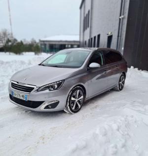 Grey Peugeot 308 2015 in Taurage, with an engine capacity of 2.00 L and mileage of 242 thousand km for 5800 €, photo 9 on AUTOMOTO.COM.LV