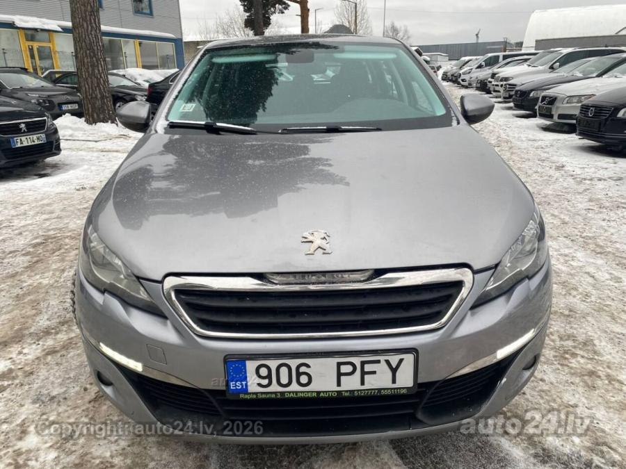 Pelēks Peugeot 308 2015 Tallina, ar dzinēja tilpumu 1.60 L un nobraukumu 215 tūkst. km par 6200 €, foto 2 vietnē AUTOMOTO.COM.LV