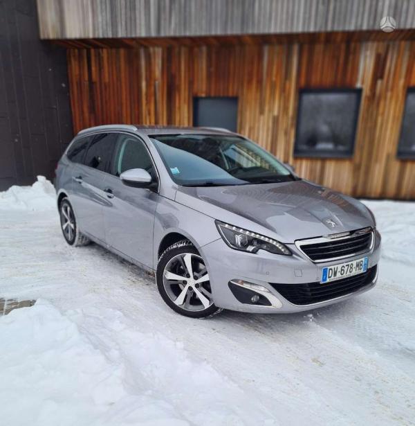 Pelēks Peugeot 308 2015 Tauragė, ar dzinēja tilpumu 2.00 L un nobraukumu 246 tūkst. km par 5600 €, foto 1 vietnē AUTOMOTO.COM.LV