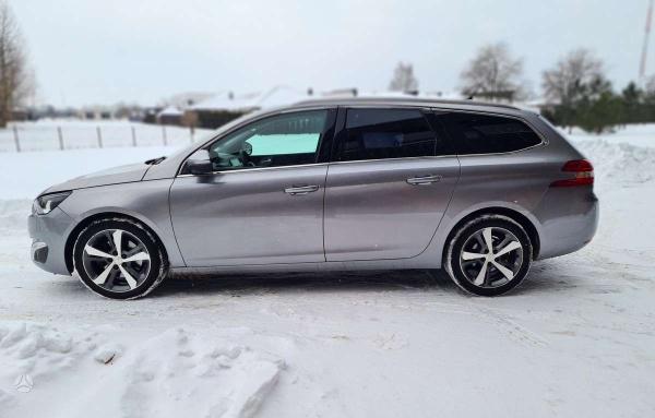 Pelēks Peugeot 308 2015 Tauragė, ar dzinēja tilpumu 2.00 L un nobraukumu 246 tūkst. km par 5600 €, foto 8 vietnē AUTOMOTO.COM.LV