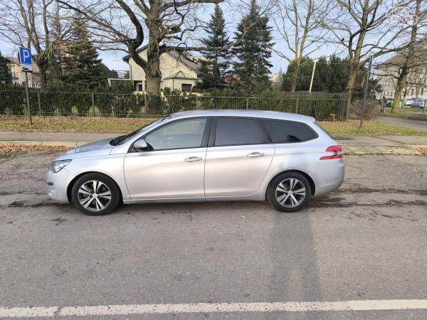 Pelēks Peugeot 308 2015 Kauņa, ar dzinēja tilpumu 2.00 L un nobraukumu 200 tūkst. km par 5350 €, foto 4 vietnē AUTOMOTO.COM.LV