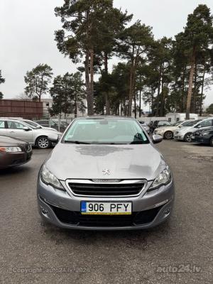 Grey Peugeot 308 2015 in Tallinn, with an engine capacity of 1.60 L and mileage of 215 thousand km for 6200 €, photo 2 on AUTOMOTO.COM.LV