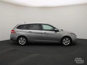 Grey Peugeot 308 2015 in Vilnius, with an engine capacity of 1.60 L and mileage of 242 thousand km for 5699 €, photo 9 on AUTOMOTO.COM.LV