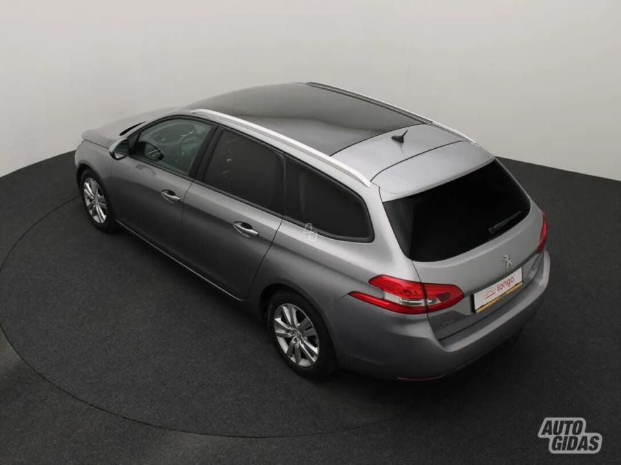 Grey Peugeot 308 2015 in Vilnius, with an engine capacity of 1.60 L and mileage of 242 thousand km for 5699 €, photo 12 on AUTOMOTO.COM.LV