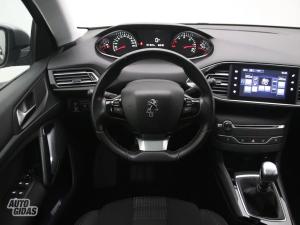 Grey Peugeot 308 2015 in Vilnius, with an engine capacity of 1.60 L and mileage of 242 thousand km for 5699 €, photo 17 on AUTOMOTO.COM.LV